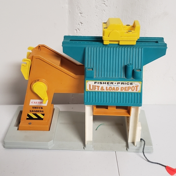 Fisher-Price | Toys | Vintage Little People Lift N Load Depot | Poshmark